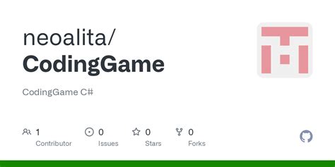 Github Neoalitacodinggame Codinggame C