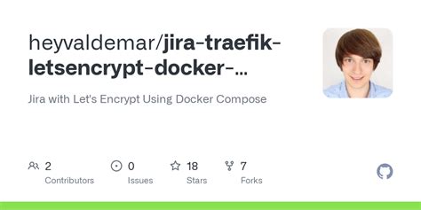 Github Heyvaldemarjira Traefik Letsencrypt Docker Compose Jira With