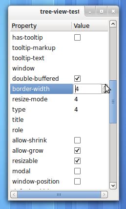 Bloerg A Gtk Property Tree View