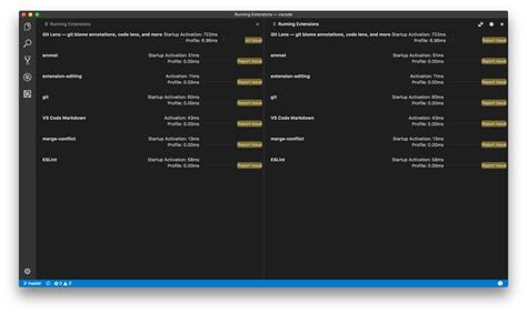 Duplicate Running Extensions Views When Stopping Profiling · Issue