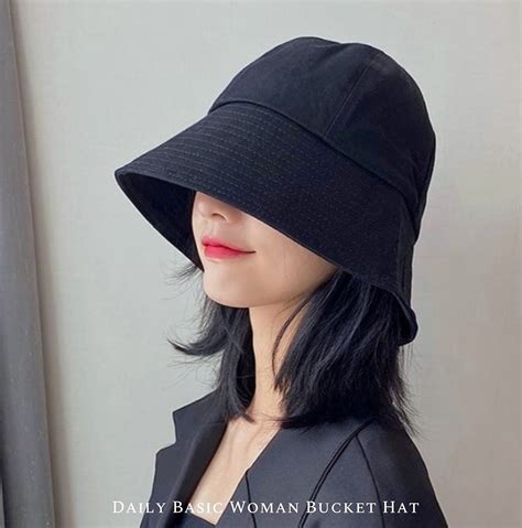 이포블리 [당일출고] 베이직 벙거지모자 면모자 버킷햇 썬캡 여자 여름모자 햇빛차단 데일리 여성 여행 귀여운 커플 모자 4color