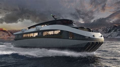 Zero Emission Ferry 3D Visualization Sodoma Atelier