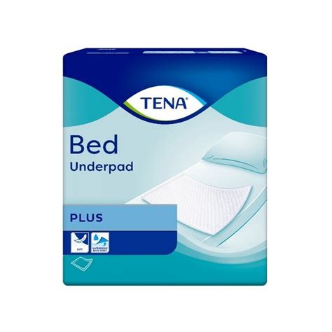 Tena Bed Plus 60x40 60x60 60x90 80x180 Traverse Usa E Getta Imballaggio 4 Confezioni Da