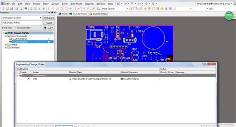 基于cc2540芯片qfn40最小系统蓝牙基站开发板硬件（原理图pcbbom）文件，ad09设计的项目工程文件cc2540 Pcb Csdn博客