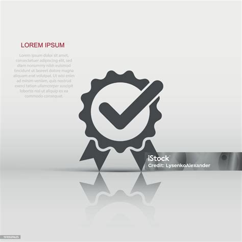 플랫 스타일의 우승자 아이콘 흰색 고립 된 배경에 로제트 상 벡터 그림 메달 비즈니스 개념 1에 대한 스톡 벡터 아트 및 기타 이미지 Istock