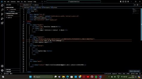 Roseline Jemimah On Linkedin Firstproject Html Css Frontend