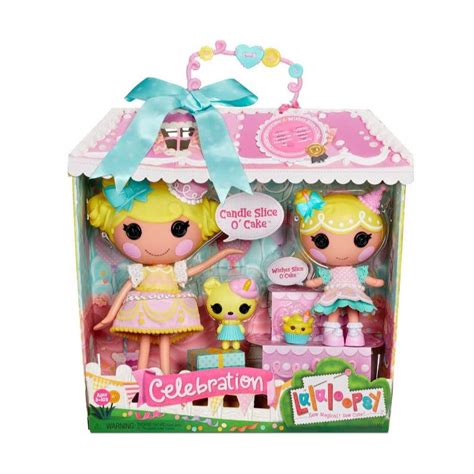 Lalaloopsy Doll Set Candle And Wishes Slice O Cake Large