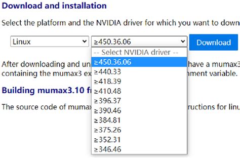 Mumax Linux
