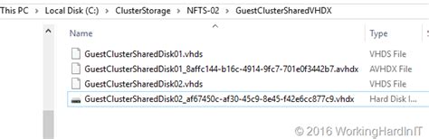 Shared Vhdx In Windows 2016 Vhds And The Backing Storage File
