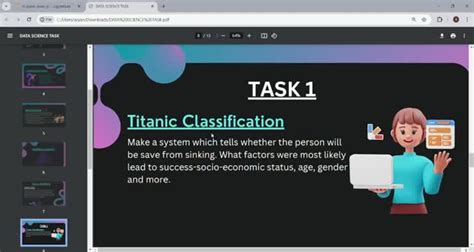 Video Completed Task 1 Of Data Science Internship At Codealpha