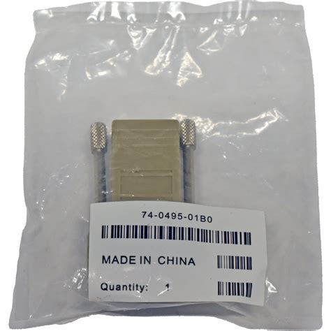 Cisco 74 0495 01 Db9 To Rj45 Console Port Adapter New Piospartslap
