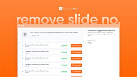 Powerpoint Slide Number Remover Online For Free