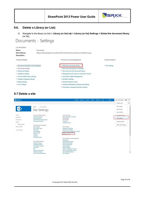 standard sharepoint training guide fienajla32 page 45 flip pdf