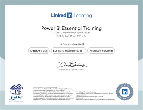 kiryl rudovich on linkedin certificate of completion