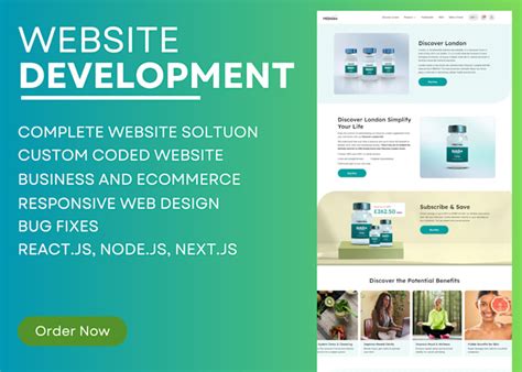Custom Development Laravel React Website As Full Stack Web Developer By Youwebdesign Fiverr