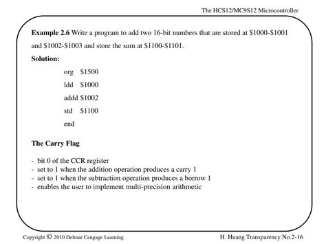 PPT Chapter HCS Assembly Programming PowerPoint Presentation Free Download ID