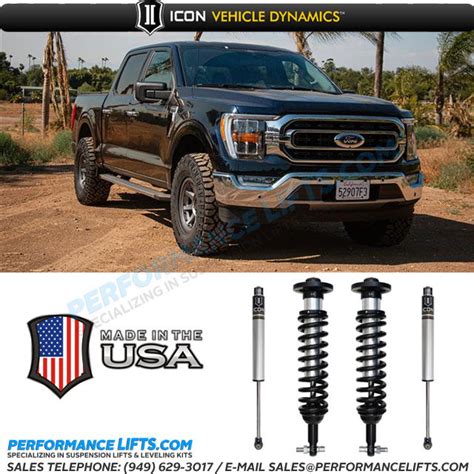 Icon Vehicle Dynamics 2021 Ford F150 4x4 Stage 1 System 93111