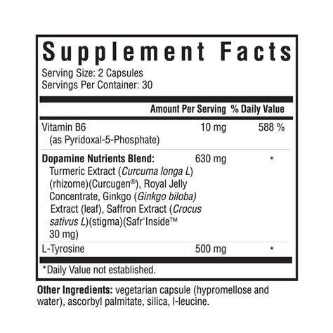 Dopamine Nutrients Dopamine Supplements Seeking Health®