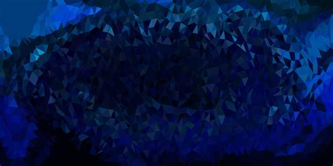 Dark Blue Vector Triangle Mosaic Template 11590940 Vector Art At Vecteezy