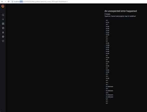 Cannot Read Property Map Of Undefined · Issue 143 · Flant Grafana Statusmap · Github