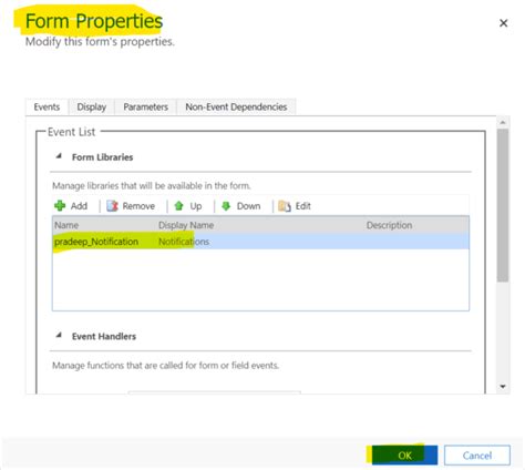 How To Set Form Notifications In Dynamics 365 CRM CRMONCE