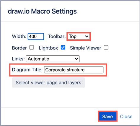 Rename A Draw Io Diagram In Confluence Data Center And Server