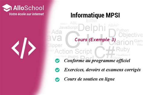Complexité Algorithmique Alloschool