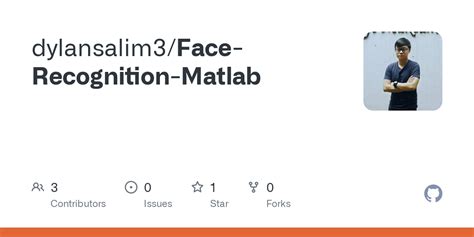 Github Dylansalim3face Recognition Matlab