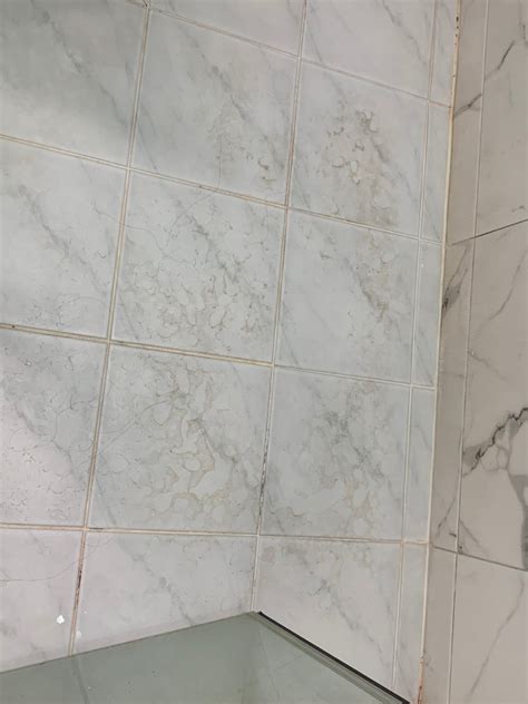 샤워부스 바닥타일 얼룩 지식in