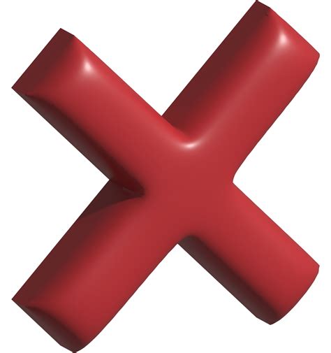 3d Icon Of Cancel 17339170 Png