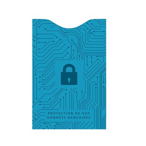 Protège Carte Anti Piratage Rfid Bleu Be Mix B Queen Market