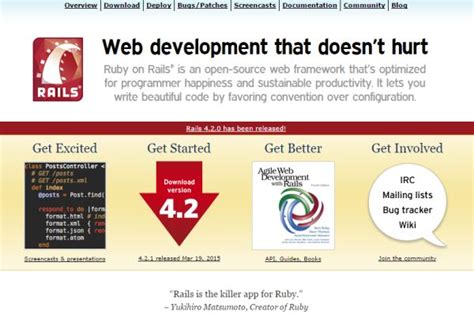 12 Best Ruby Frameworks For Developers Devzum