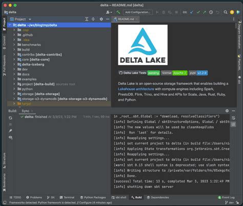 getting started contributing to delta lake spark delta lake