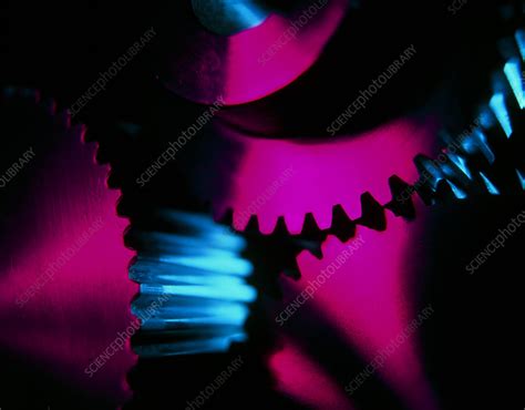 View Of Cogs From A Gear System Stock Image T990 0076 Science Photo Library