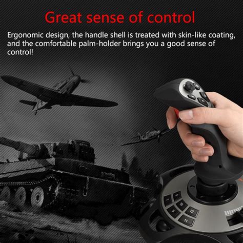 Pxn 2113 Flight Joystick Programmable Buttons Vibr Vicedeal