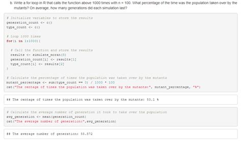 Solved Exercise 2 Moran Process In This Exercise We Will Implement A Course Hero