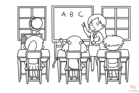 学生简笔画女孩上课怎么画 学生简笔画女孩上课怎么画好看 画趣文库（我爱生活）