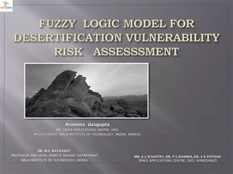 Ppt Fuzzy Logic Model For Desertification Vulnerability Risk
