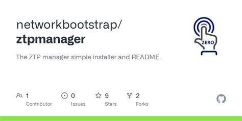 Github Networkbootstrapztpmanager The Ztp Manager Simple Installer