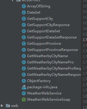 JAVA调用WebService接口以调用第三方天气接口为例 yvioo 博客园