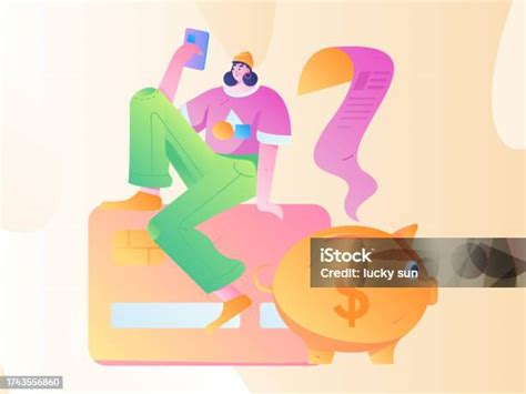 인터넷 재무 관리 투자 플랫 벡터 개념 작업 손으로 그린 그림 경제에 대한 스톡 벡터 아트 및 기타 이미지 경제 계약서