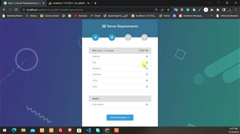 How To Configure Or Install Laravel Php Script In Xampp Or Wampp At Localhost Or Server Youtube