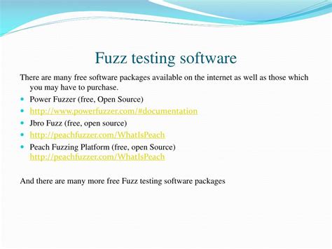Ppt Website Fuzz Testing Powerpoint Presentation Free Download Id
