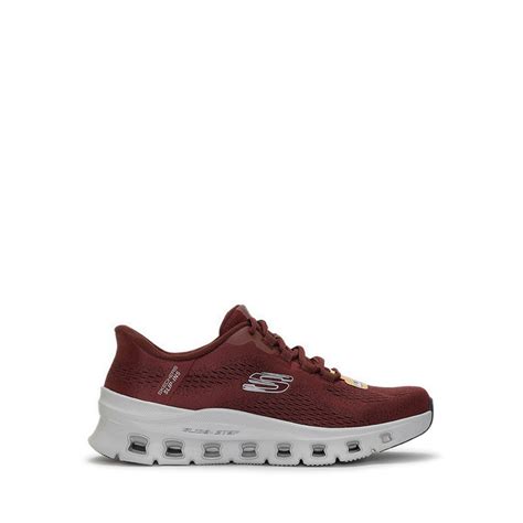 Skechers Slip Ins Glide Step Pro Mens Training Shoes Burgundy