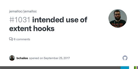 Intended Use Of Extent Hooks · Issue 1031 · Jemallocjemalloc · Github
