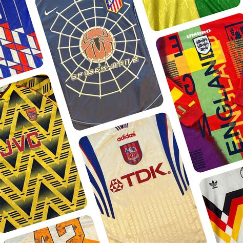 Classic Football Shirts And Vintage Kits Retro And Old School Jerseys