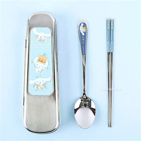 산리오 산리오 올스텐 수저세트 시나모롤 숟가락 젓가락 세트 5498 위시버킷