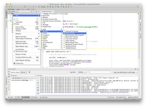 Android Studio How To Make Getter And Setter For The Class Mac