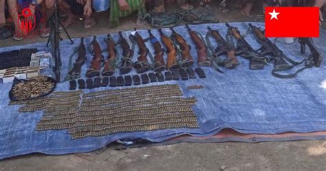 Khit ပဲခူးမြို့နယ်၊ ဇီးတောရွာရှိ စစ်တပ် ကာကင်းစခန်းကို ဝင်ရောက် တိုက်ခိုက်မှု လက်နက် ၁၄ လက