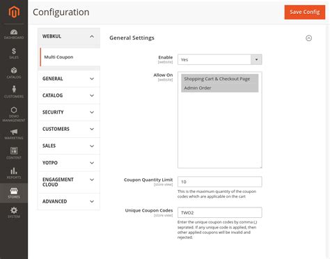 Magento 2 Multiple Coupon Codes Multi Promo Discount Plugin Webkul